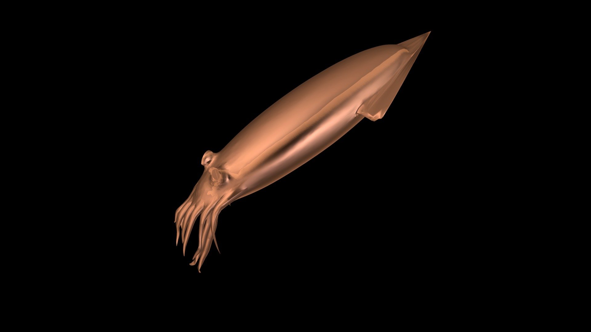 "Squid in Bronze" - 3D model by Mad Squid (@MadSquid) [11c0346] - Sketchfab