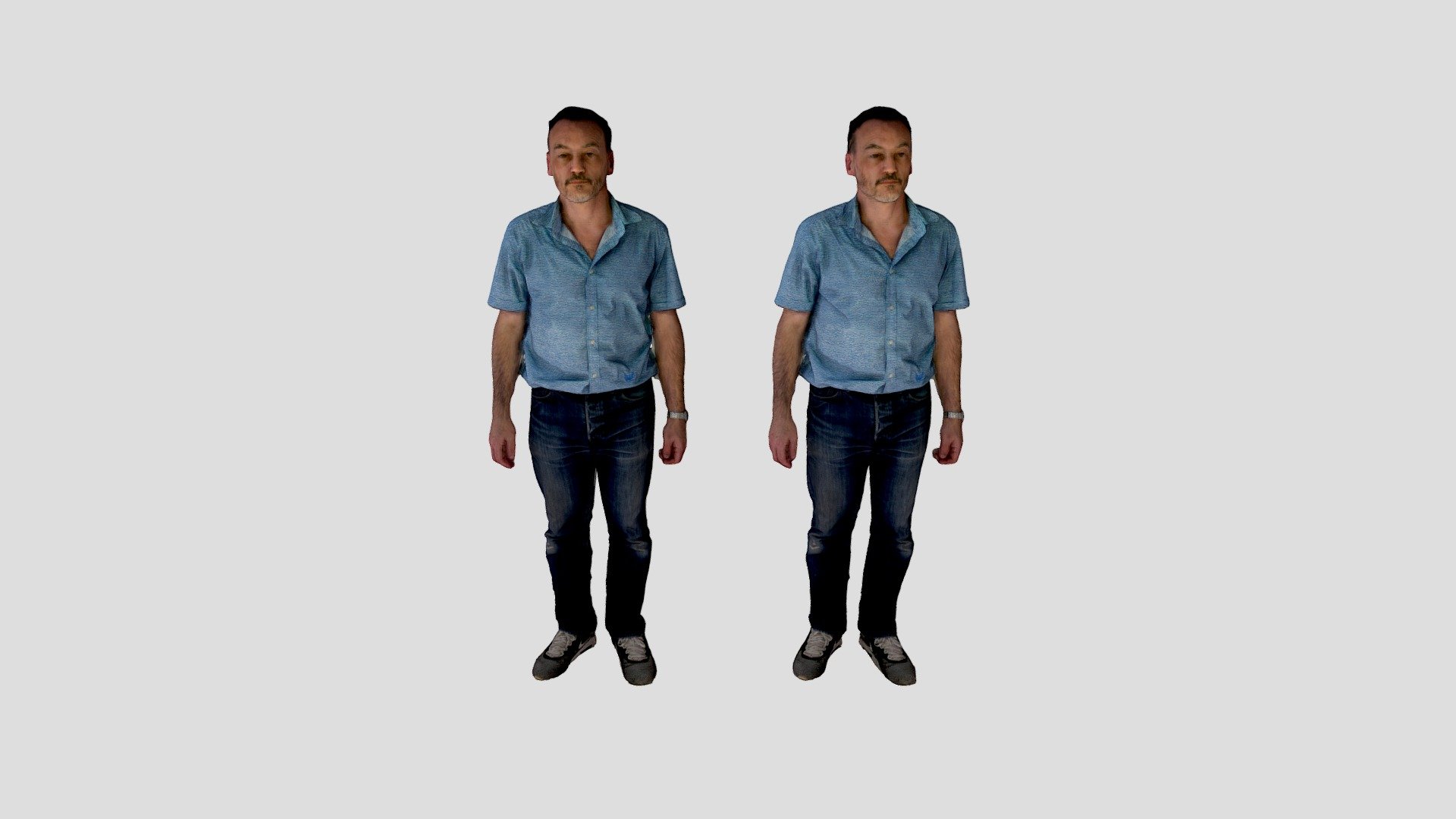 Koto3D MK2 Full Body Scanner test twins - 3D model by Koto3D Stephane ...