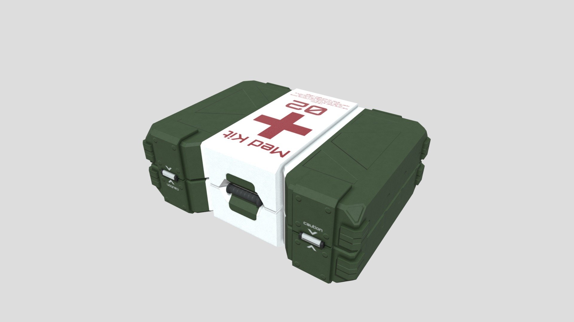 Sci-fi first aid kit 1 - 3D model by paladin402 [11c1902] - Sketchfab