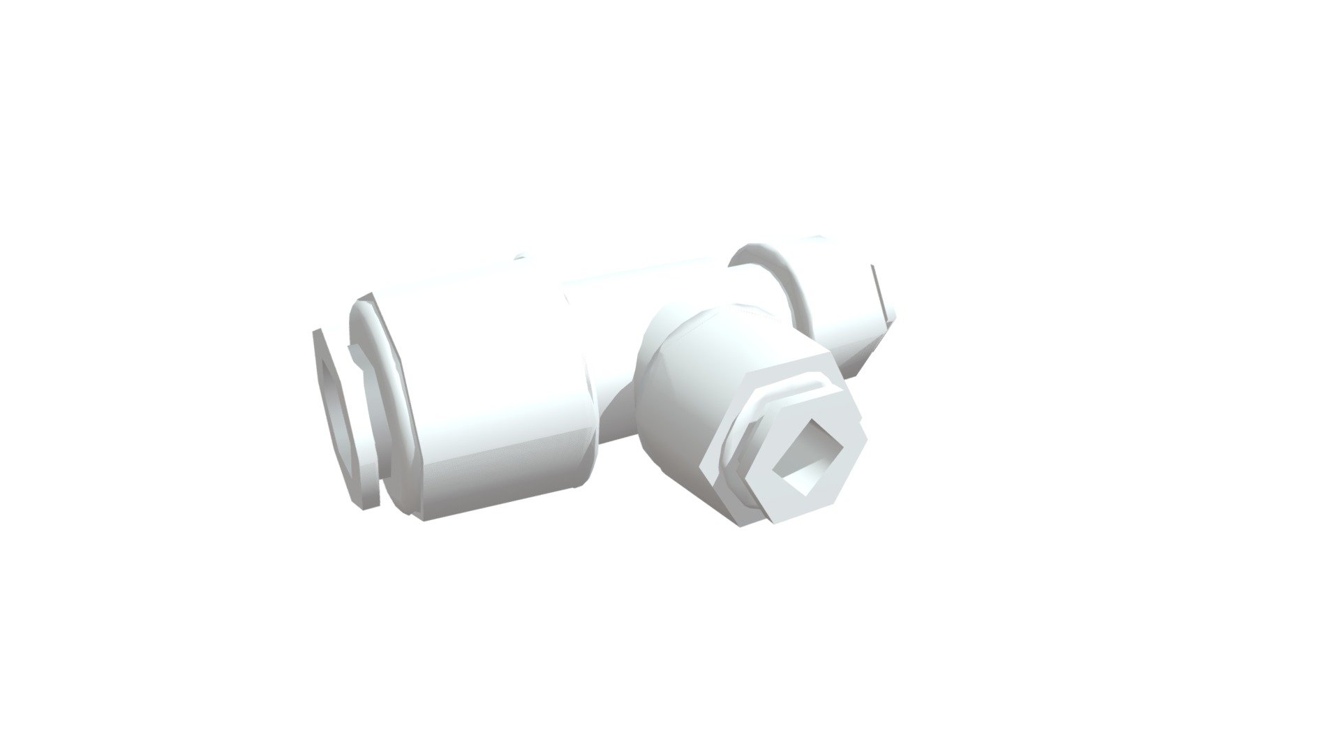FloPlast Reducing Tee - 3D model by bimstore (@Revitspace) [11c486a ...