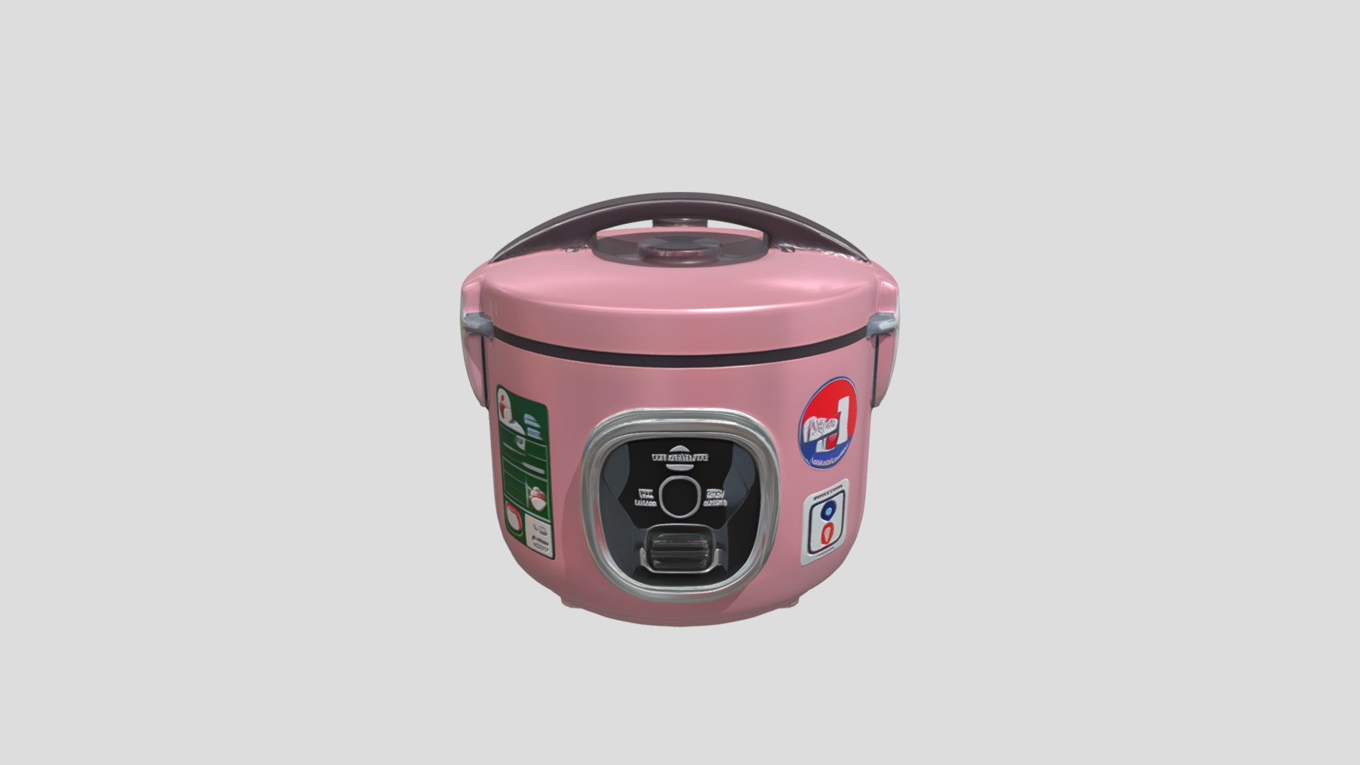 electric rice cooker - 3D model by am9694178 [11c4f60] - Sketchfab