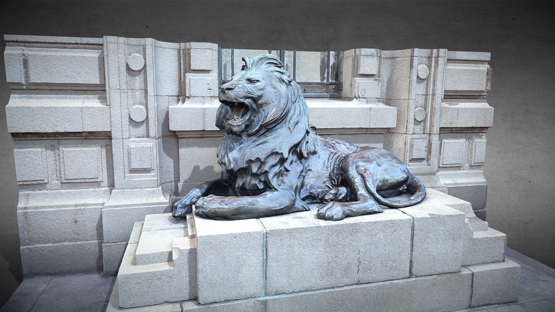 Shanghai Bund Bronze Lion - Buy Royalty Free 3D model by Tigershill ...