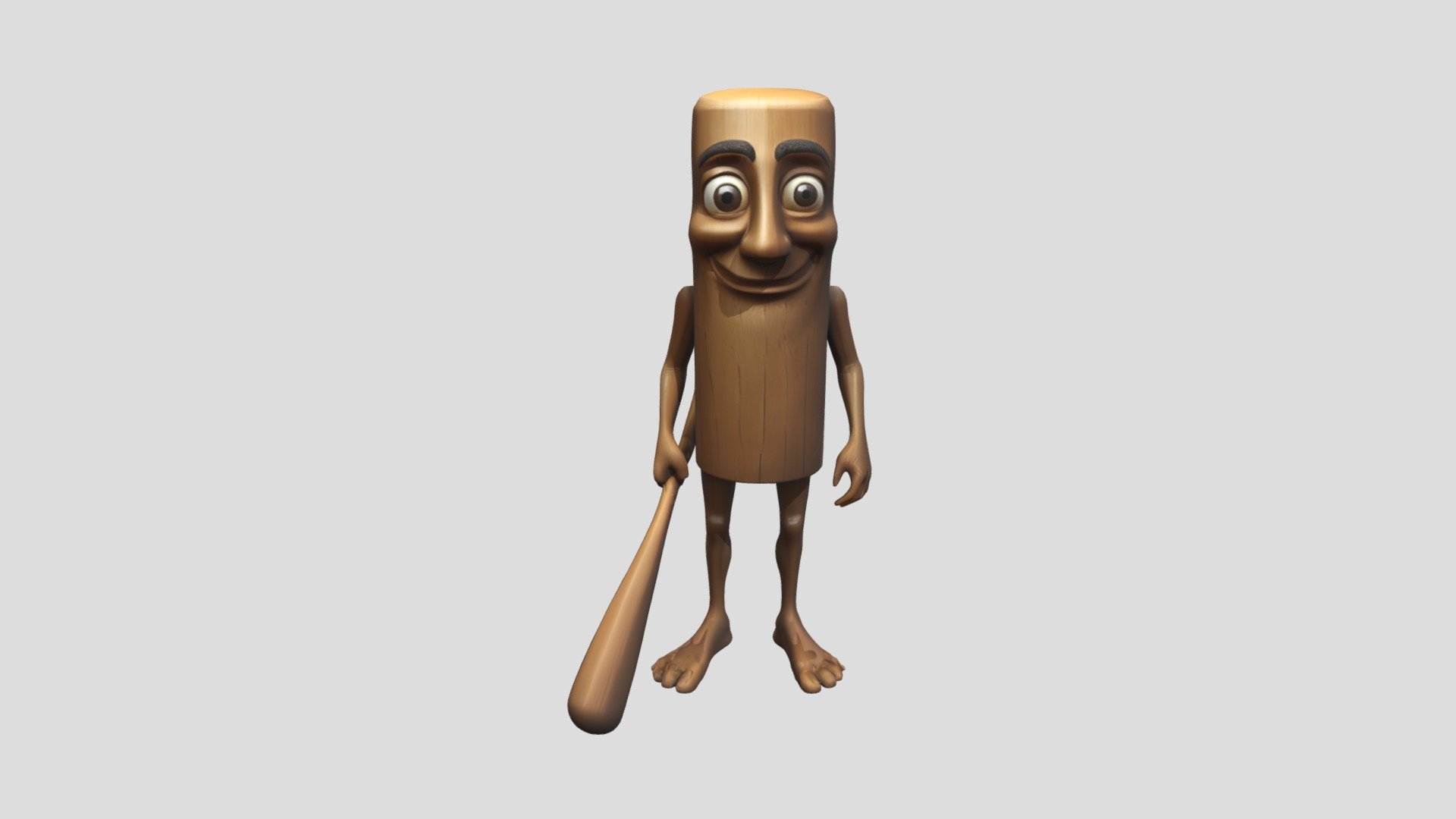 Tung_tung_tung_sahur - Download Free 3D model by KEBABMANN [11c676a ...