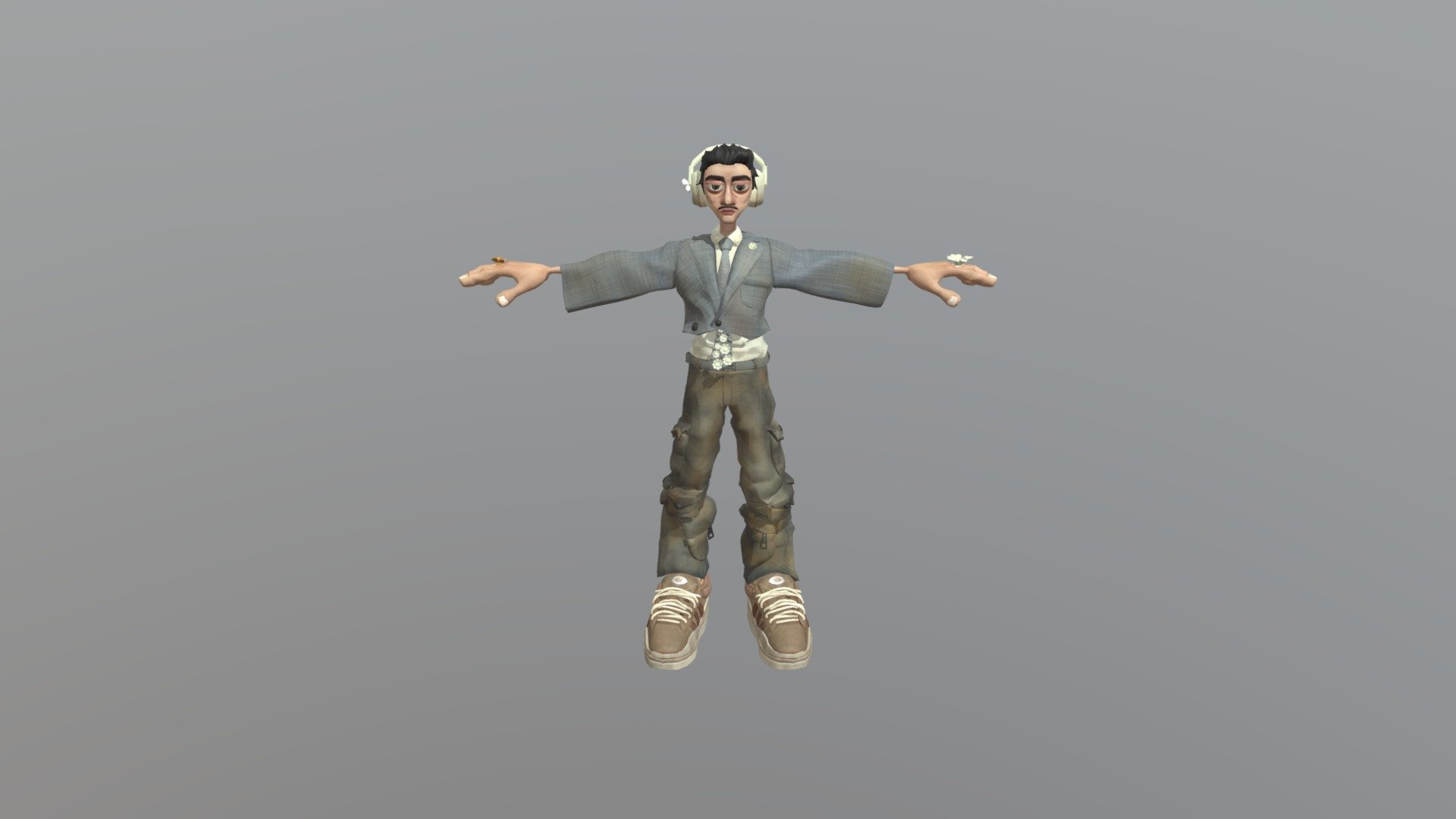 Handpainting Character Boy 3d Model - Download Free 3D model by Lilbad ...