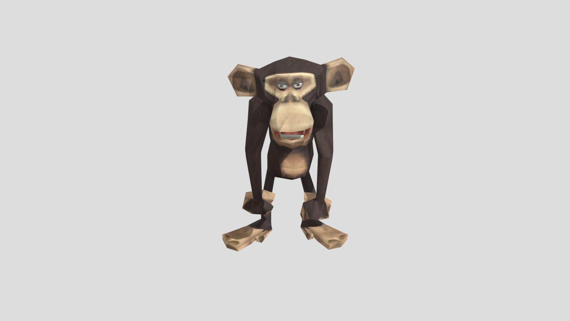 Monkey - Download Free 3D model by paddyandfreinds [11ca7fb] - Sketchfab