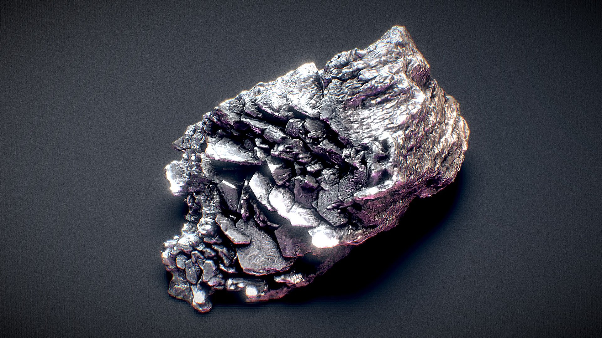 Metallic Crystal - Download Free 3D model by simonblakeney [11cc635 ...