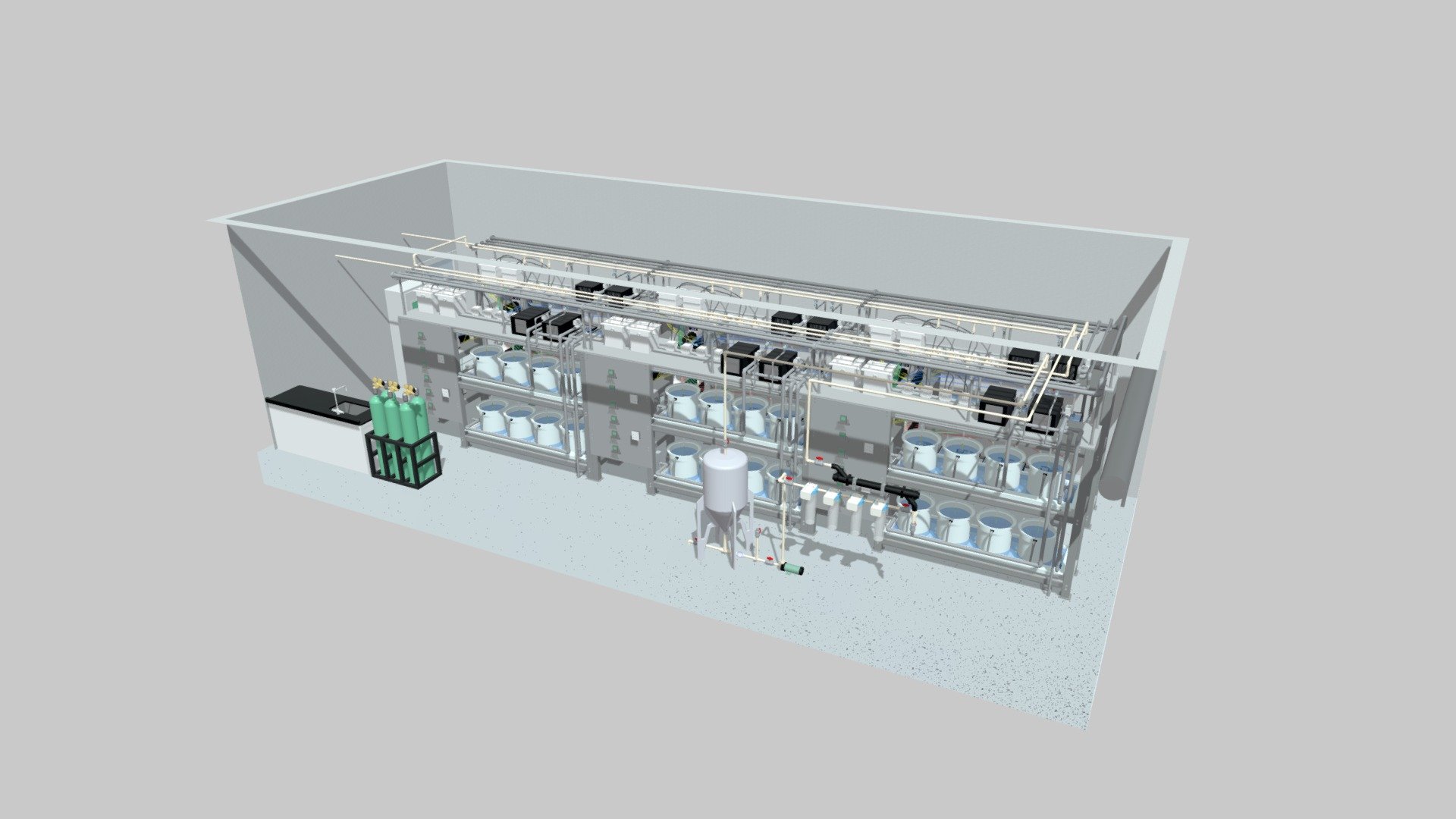 University of Texas Exposure Test Racks - 3D model by savardnm [11cccbc ...