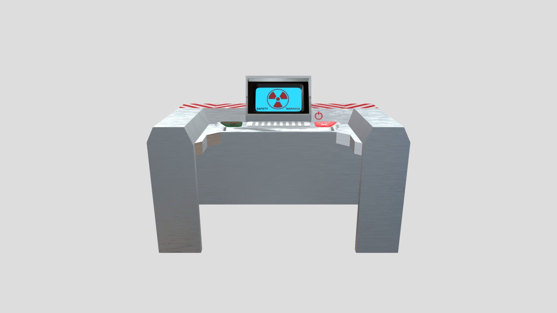 Nuclear Computer Set-Up - Download Free 3D model by fccooper [11ccde4 ...