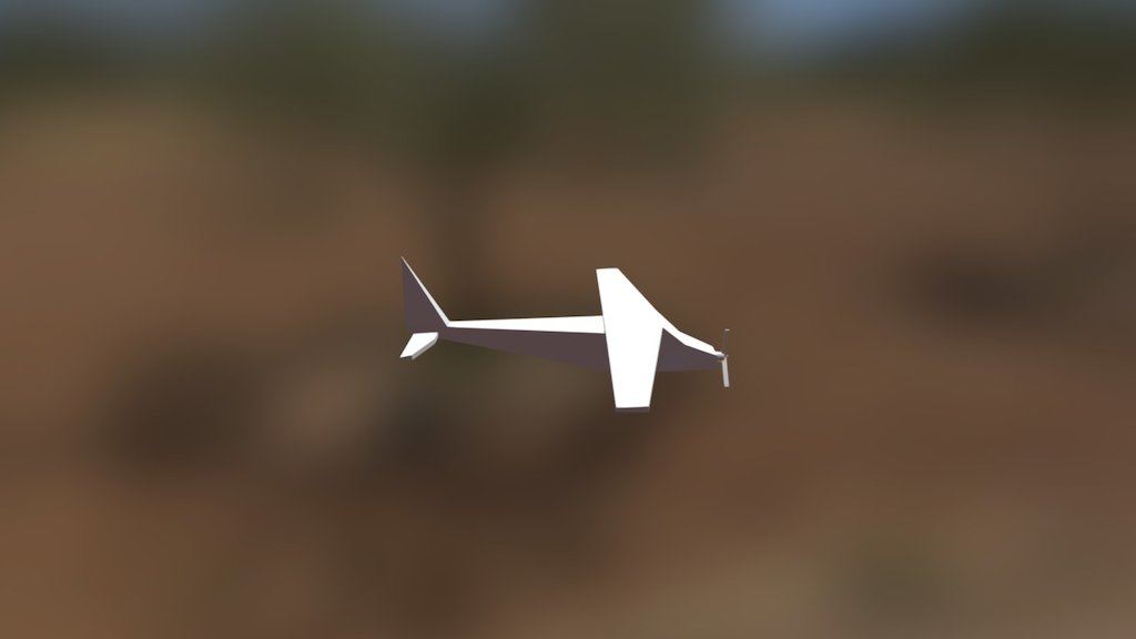 Simple Plane - Download Free 3D model by Jonathan (@jonathanosmond ...