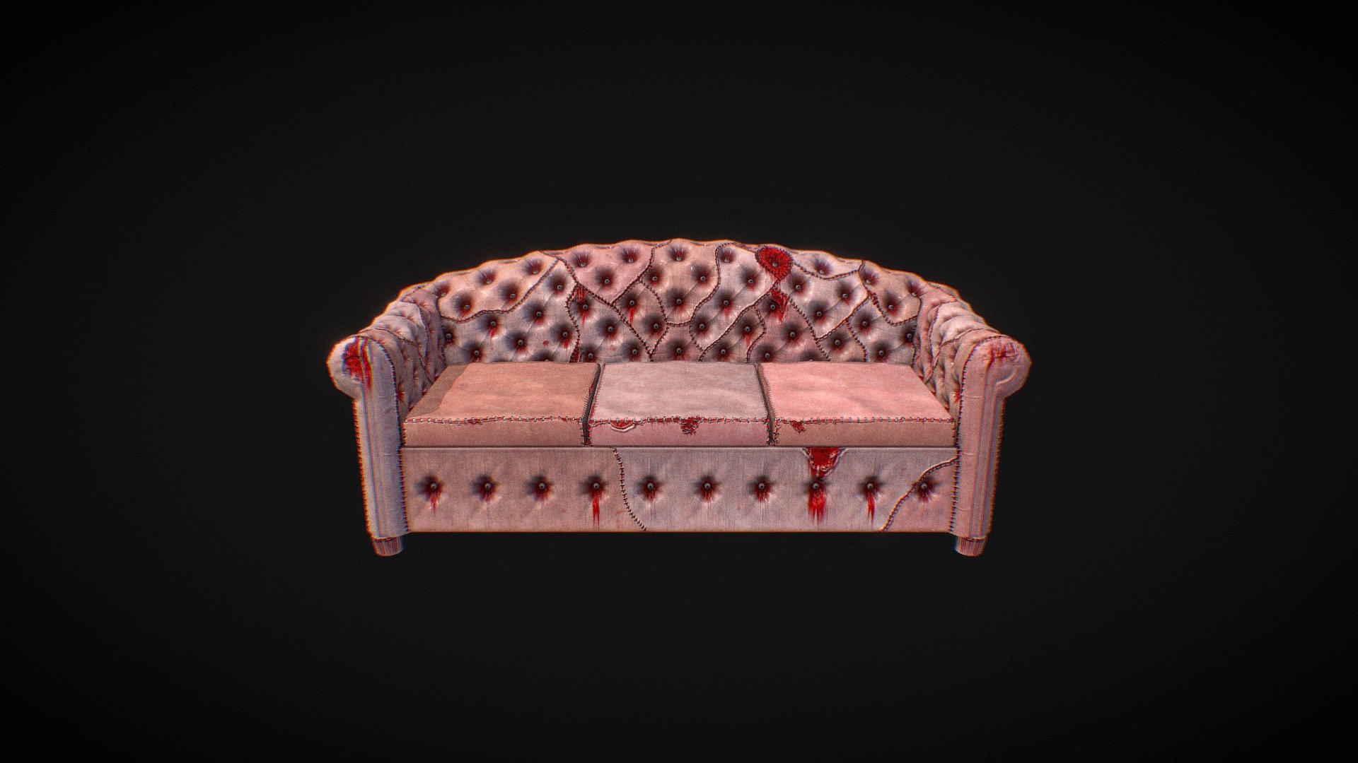 Flesh couch improved - 3D model by jackula [11ceba0] - Sketchfab