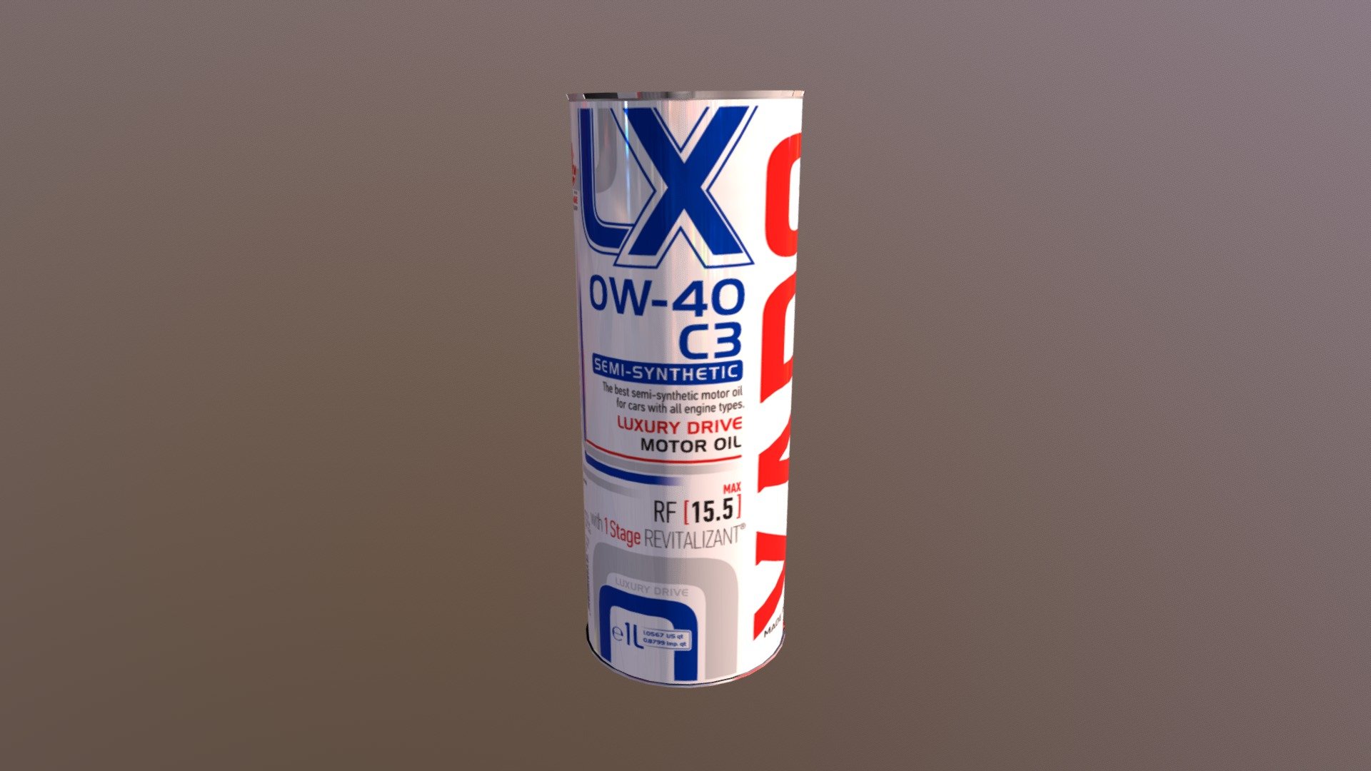 [xado] luxury engine oil 0W-40 - 3D model by BrainChoi [11d0ac0 ...