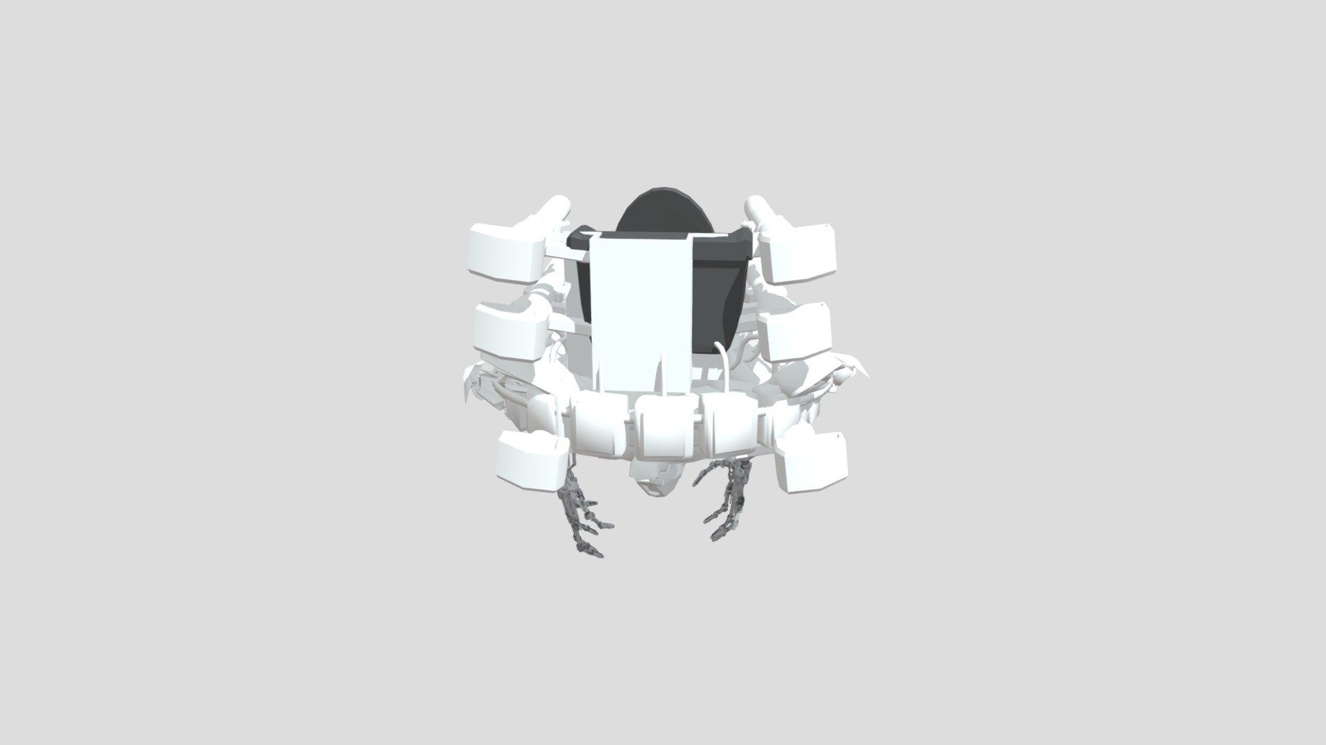 Upgraded Assailant Astro Toliet - Download Free 3D model by tv woman ...