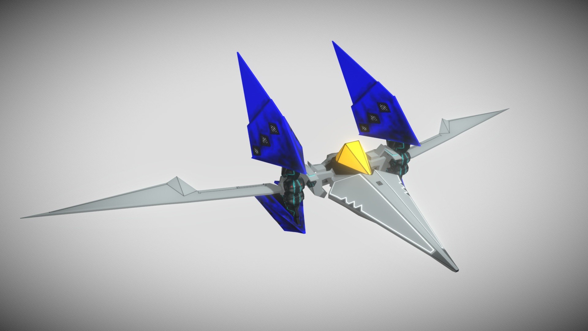 Ar-Wing - Buy Royalty Free 3D model by OctoMan [11d188f] - Sketchfab Store