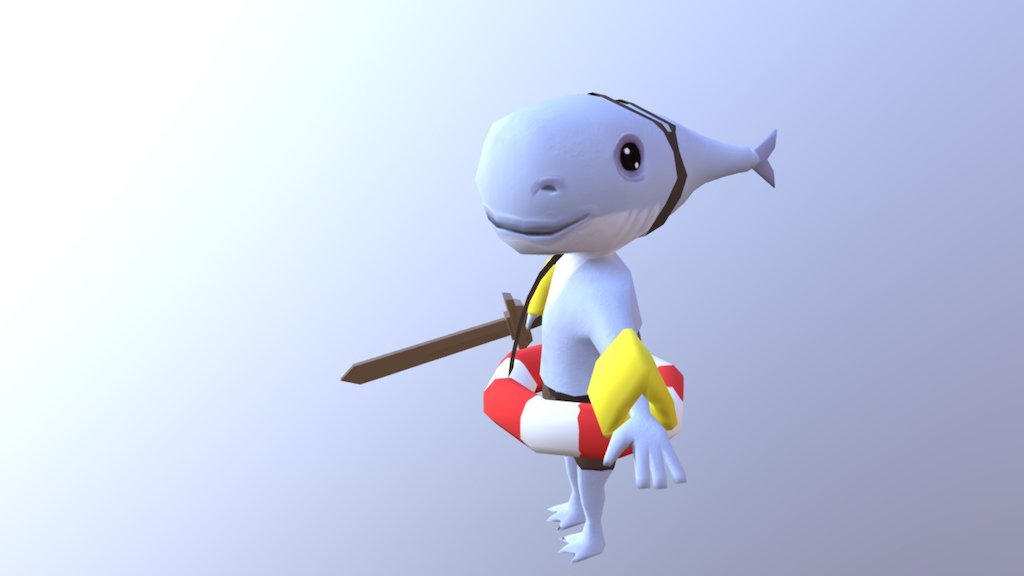 Fish Man - 3D model by blackjellycat [11d2c78] - Sketchfab