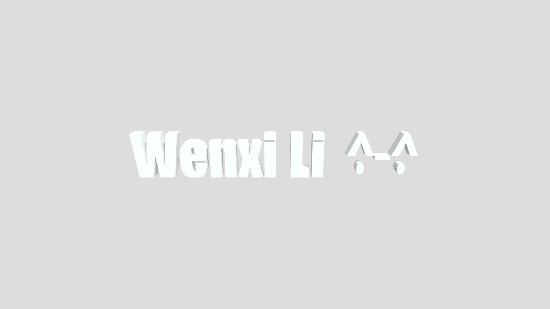Wenxi_li - 3D model by Broccoli (@Wenxi_Li) [11d578e] - Sketchfab