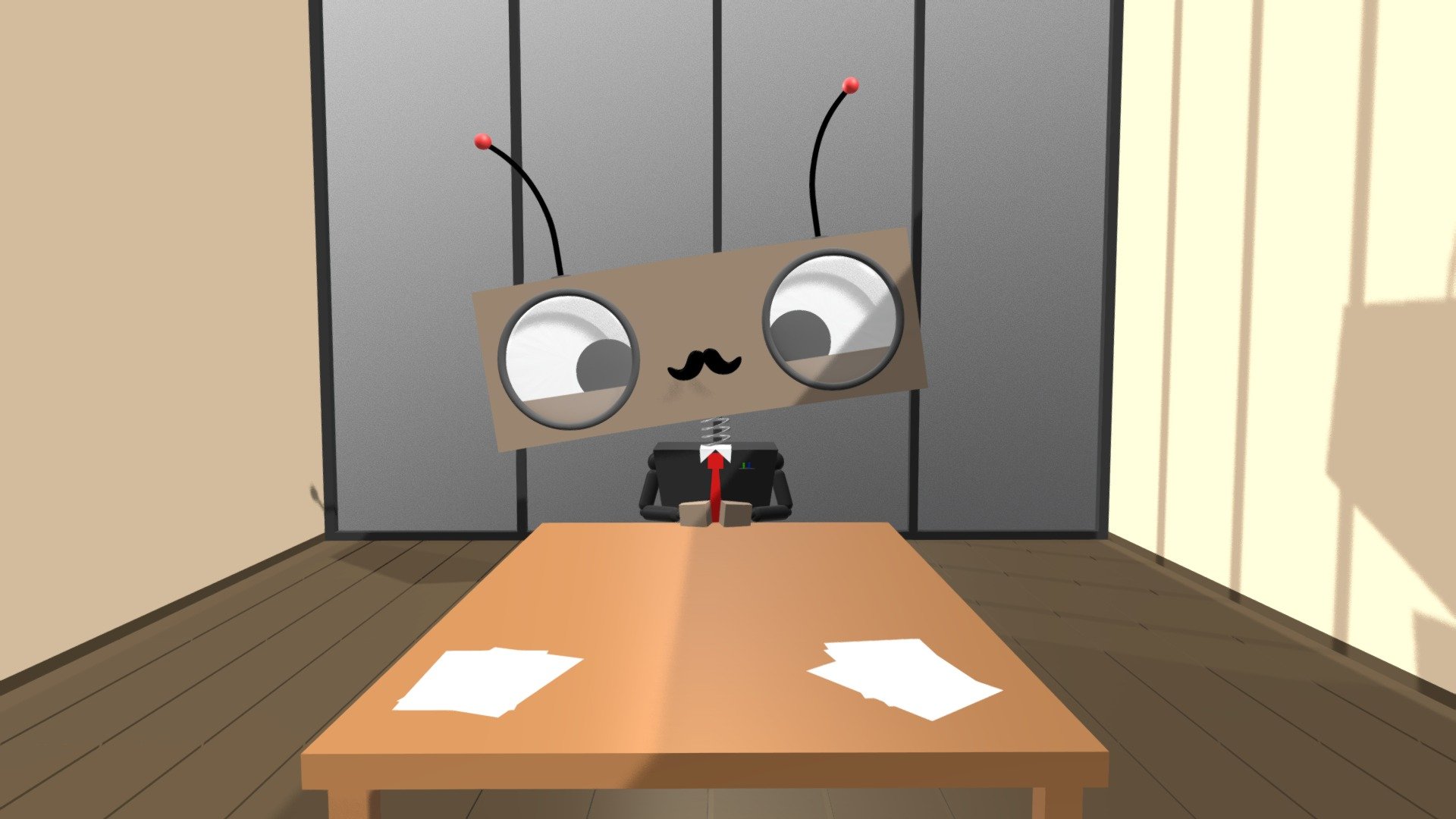 The Job Interview - 3D model by Happy Moon (@t2lacey) [11d6f49] - Sketchfab