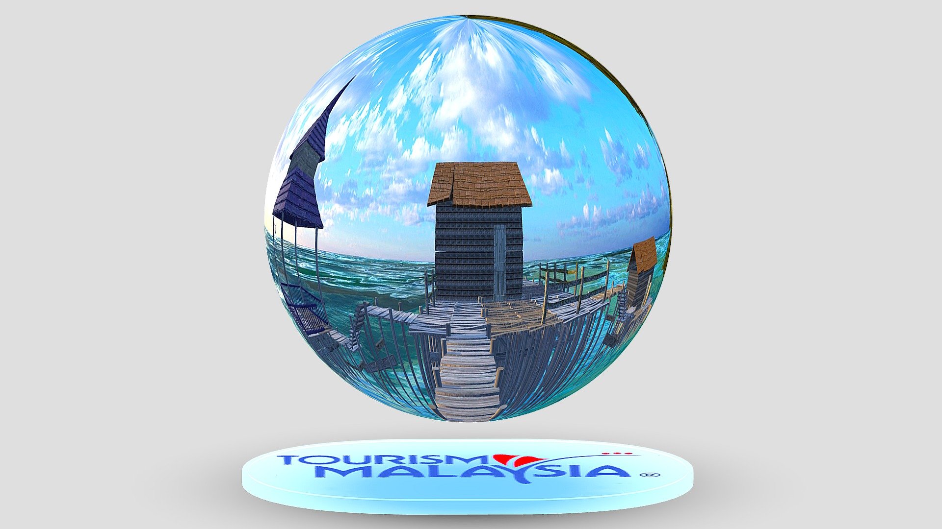 3D Digital Globe of Environment - Download Free 3D model by dreamynaru ...