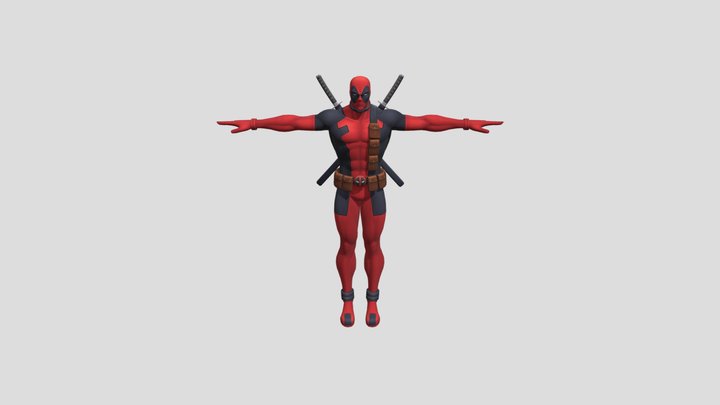 Deadpool 3D models - Sketchfab