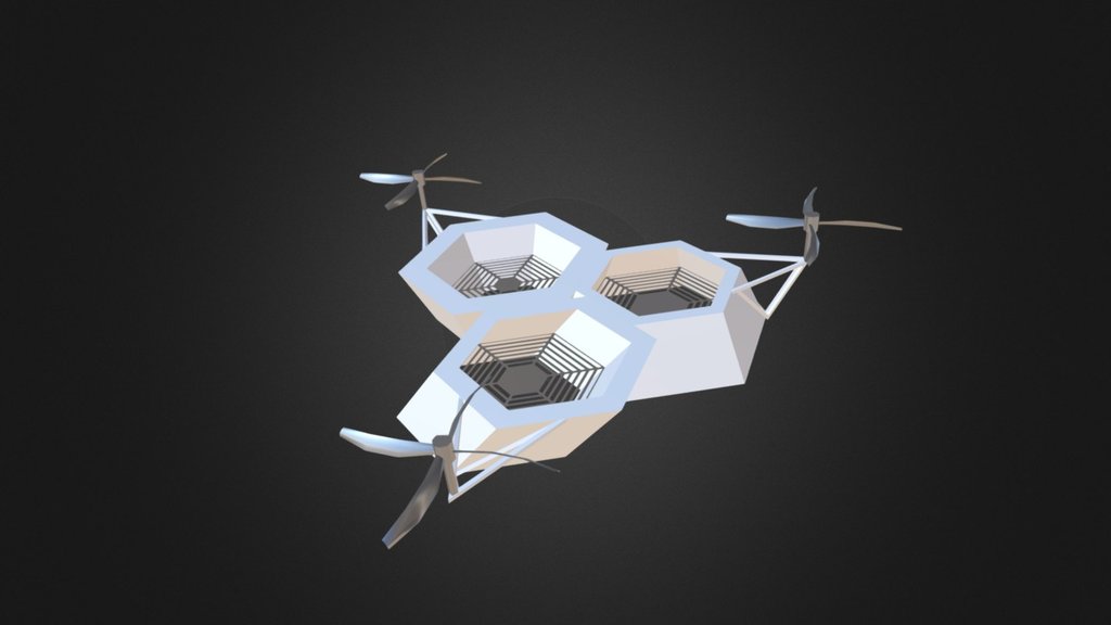 Drone City Module - 3D model by Shi Zhang (@simonster) [11d99b6 ...