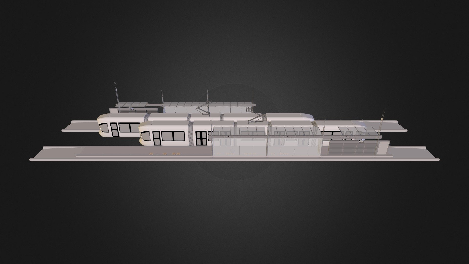 Tramway de Lyon - 3D model by Ben Krief (@321Ben) [11d9d50] - Sketchfab