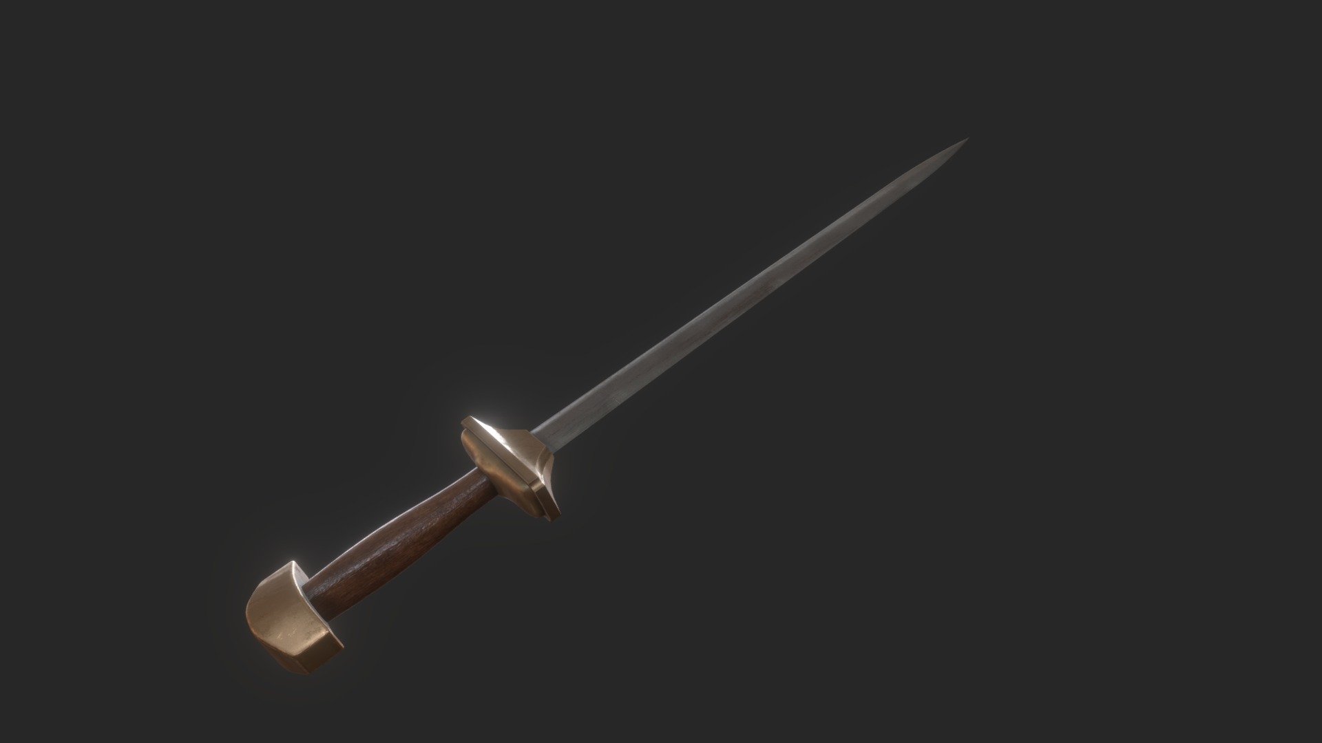 small sword - Download Free 3D model by stasbelyk13 [11da752] - Sketchfab