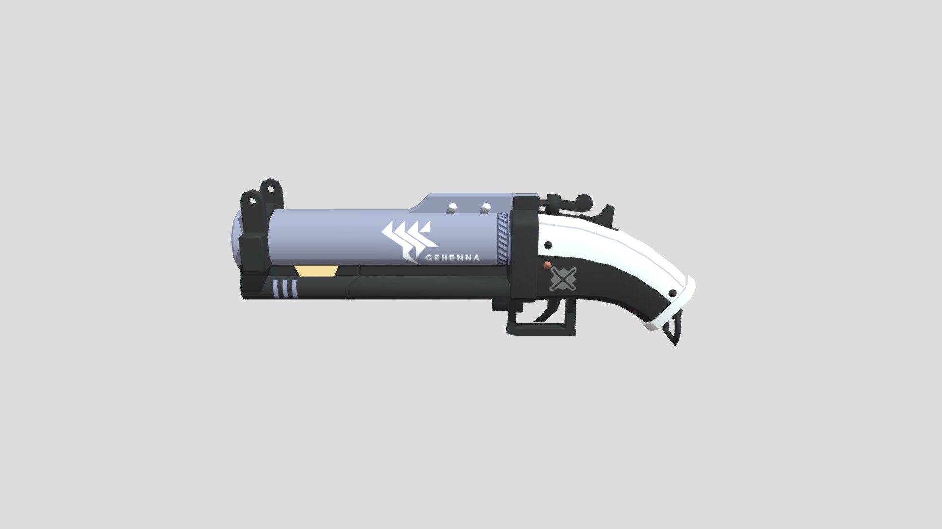 [Blue Archive Weapon] - Himuro Sena - Download Free 3D model by yochan ...