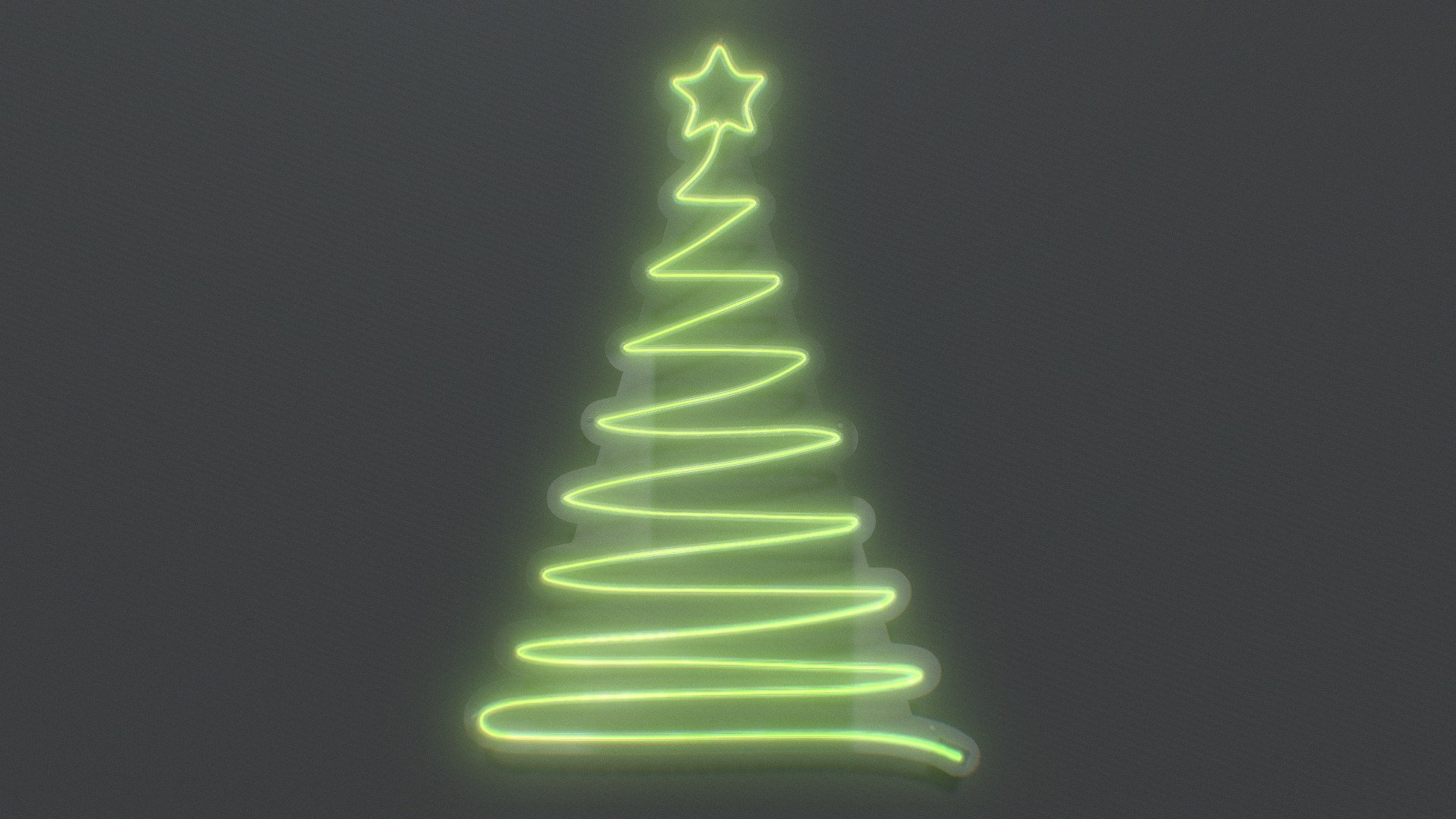 Christmas Tree - Neon Sign - 3D model by NEONPLEX [11ddab0] - Sketchfab