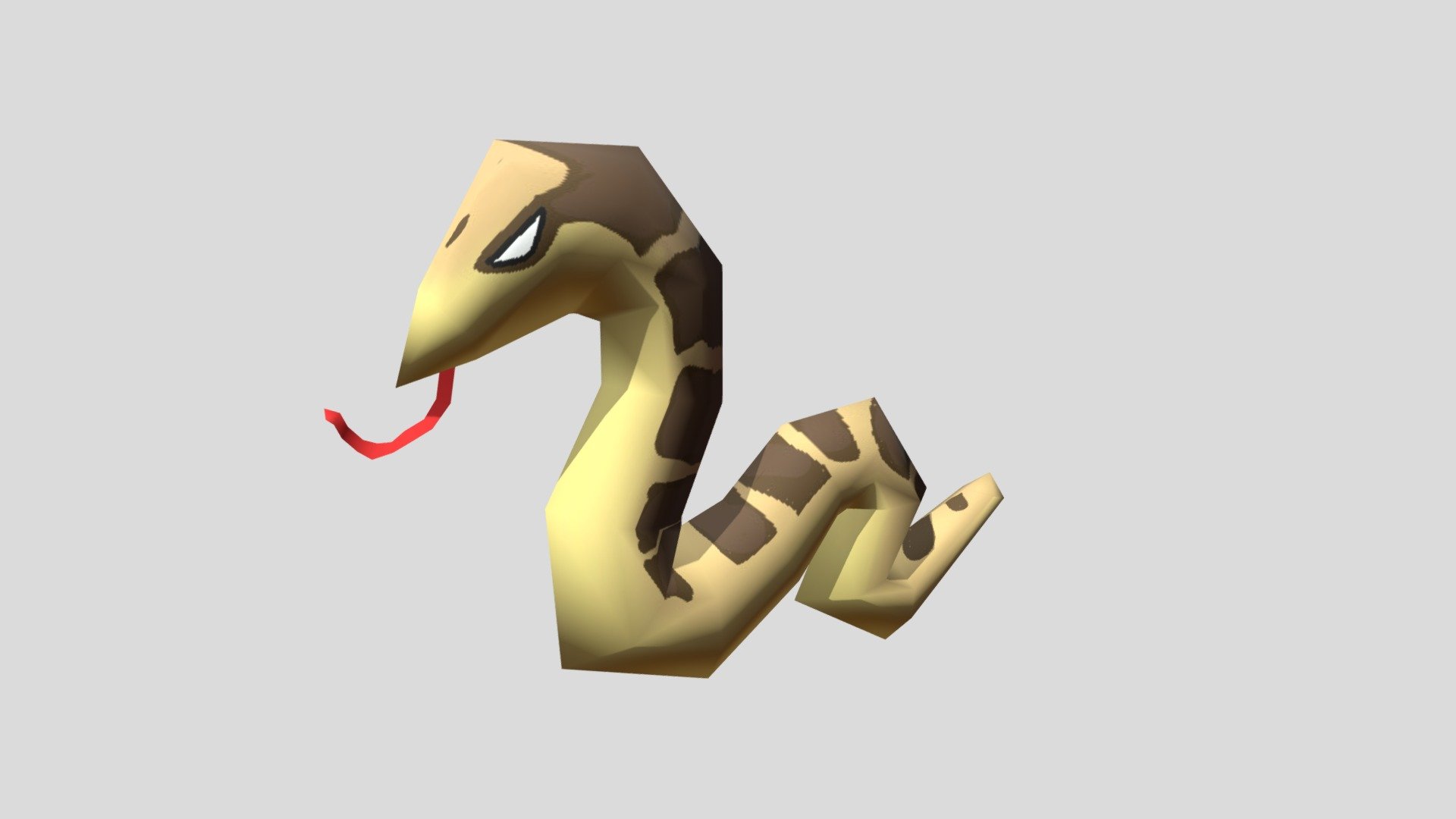 Snake - 3D model by hiedayah [11deeb0] - Sketchfab