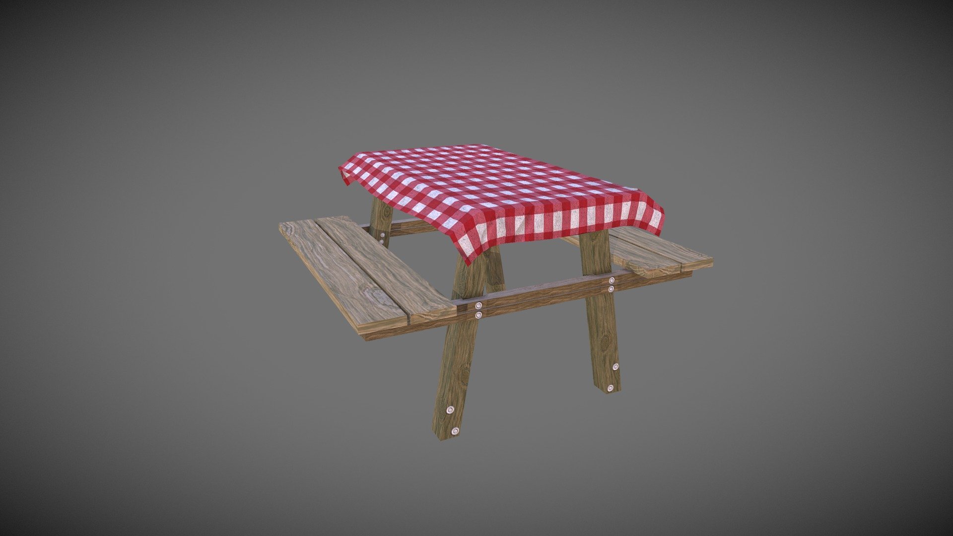 Picnic table - Buy Royalty Free 3D model by XperienciaVirtual [11defd8 ...