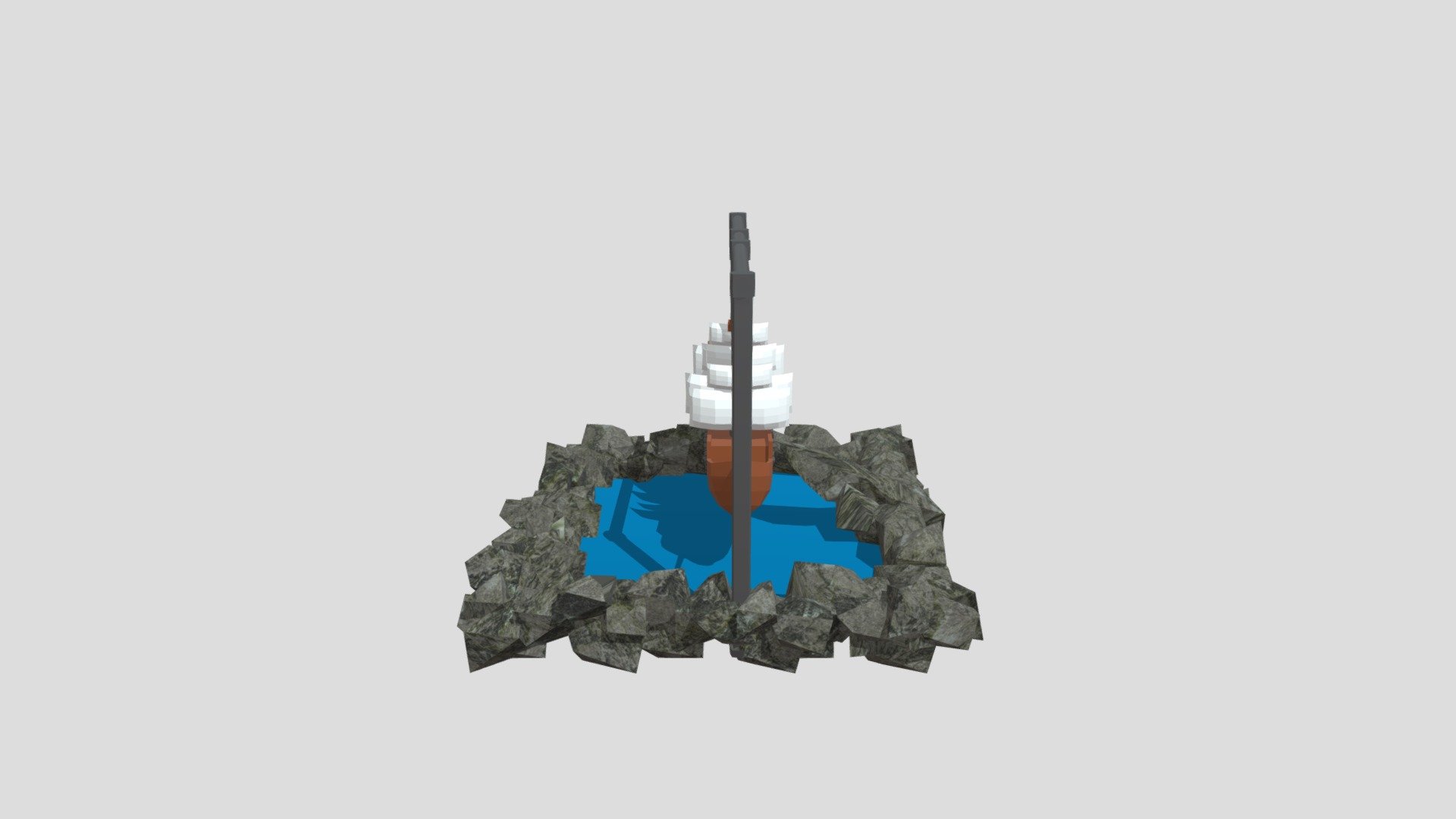 cube world boot - 3D model by TonyDePony [11e0908] - Sketchfab