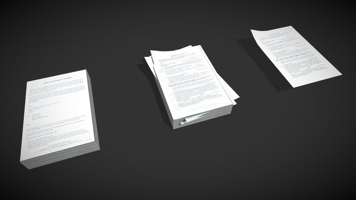 Paper 3D models - Sketchfab