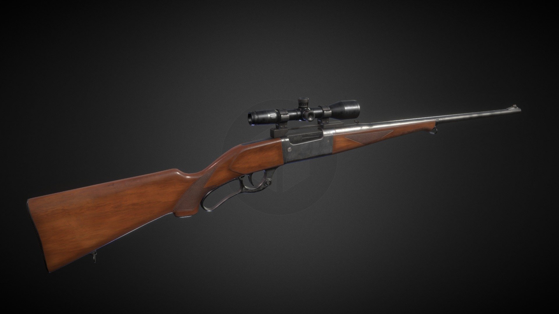 Savage Model 99 - Buy Royalty Free 3D model by Akinaro [11e354a ...