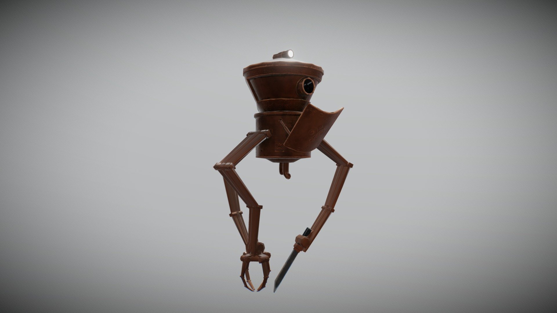 SteamPunk Probe - 3D model by 3dlancer [11e3b6d] - Sketchfab