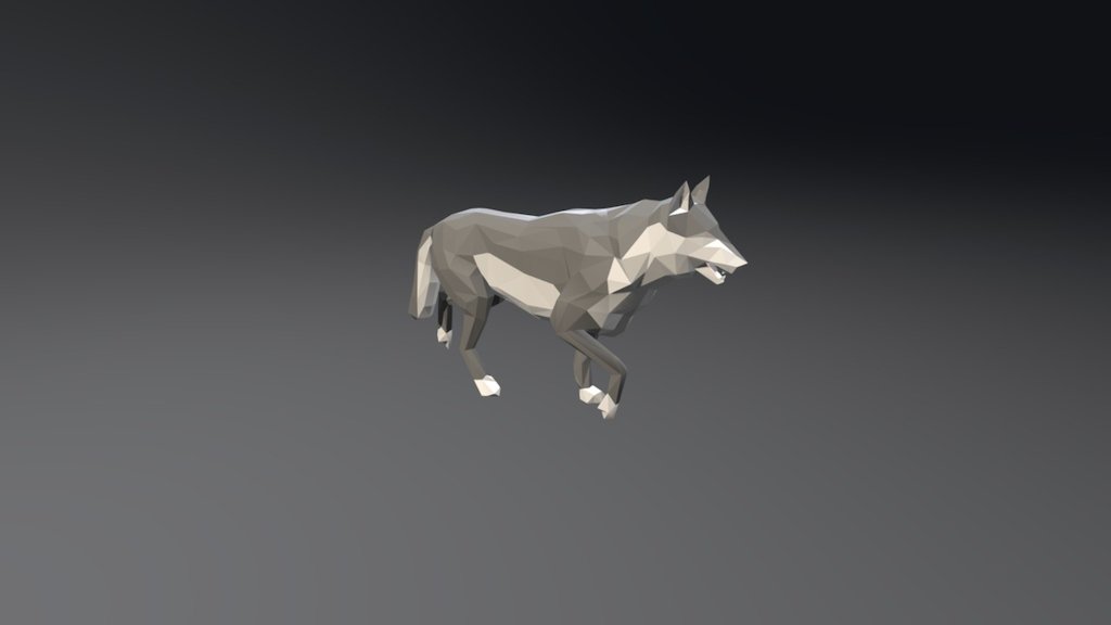 Wolf Walking Animation - 3D model by en5185 [11e666b] - Sketchfab