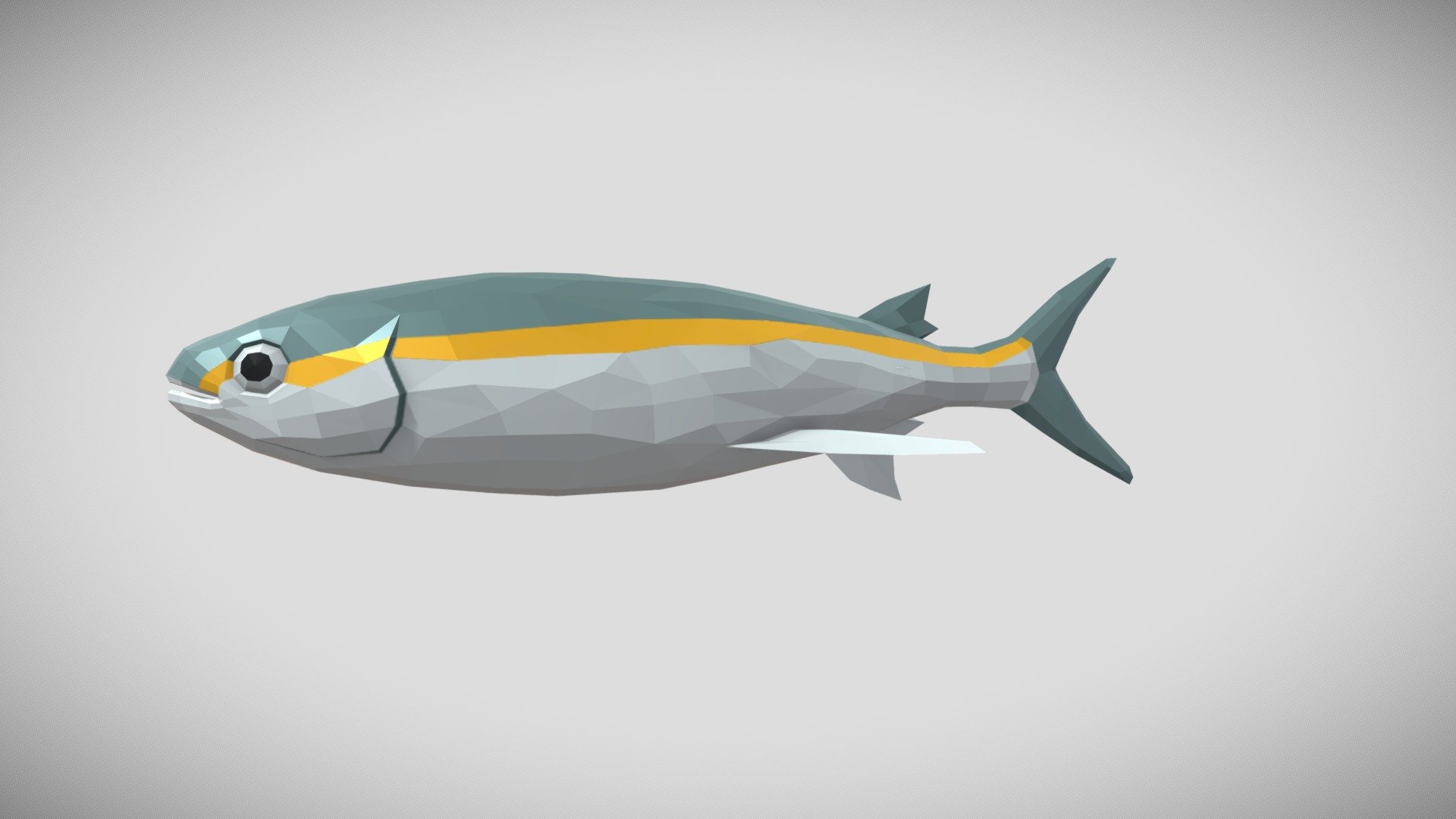 [Low Poly] FlyingFish - Buy Royalty Free 3D model by Jiffycrew [11e7d32 ...