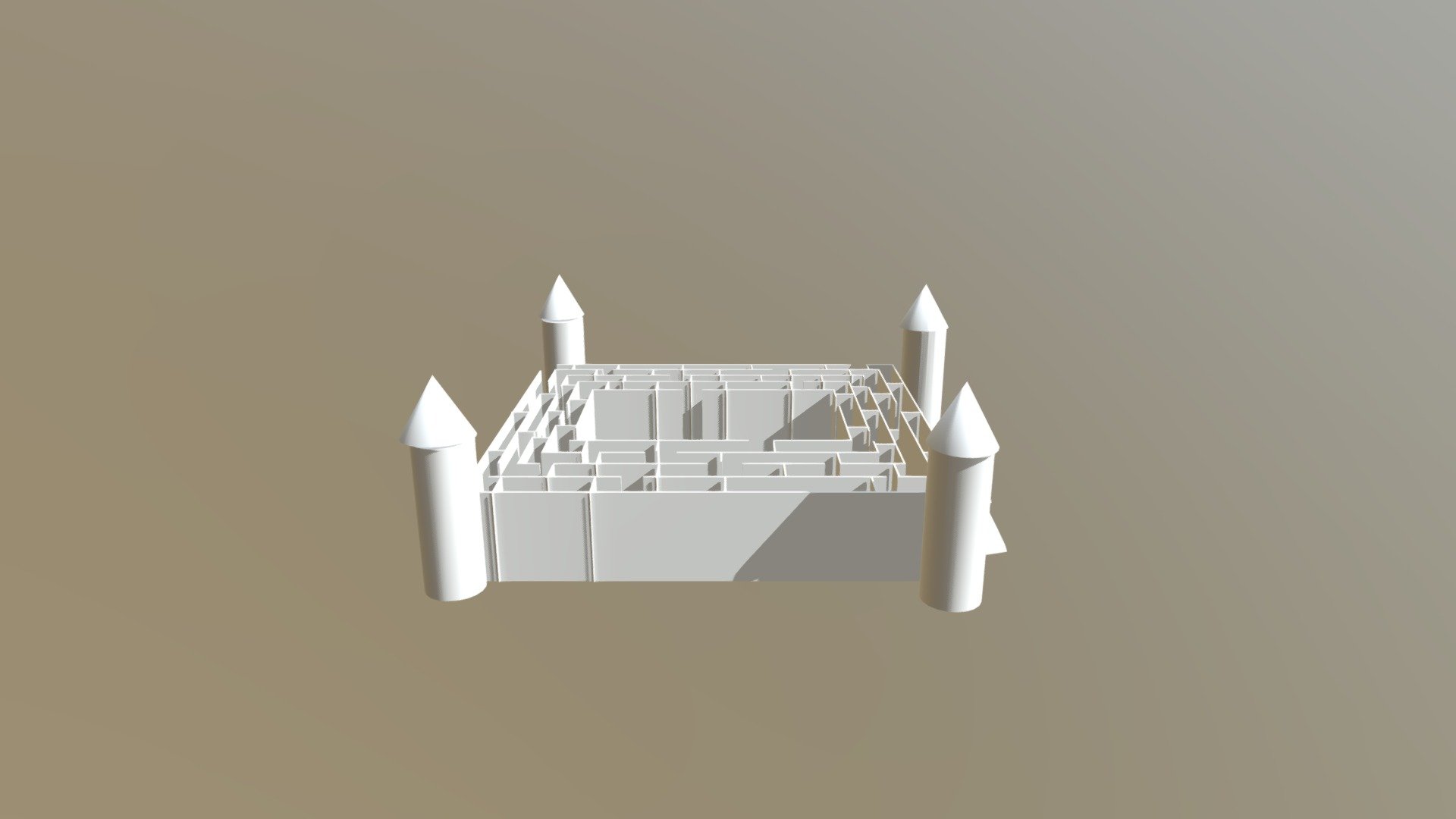 Castillo - 3D model by Viviana Velez (@vivicom012) [11e883e] - Sketchfab