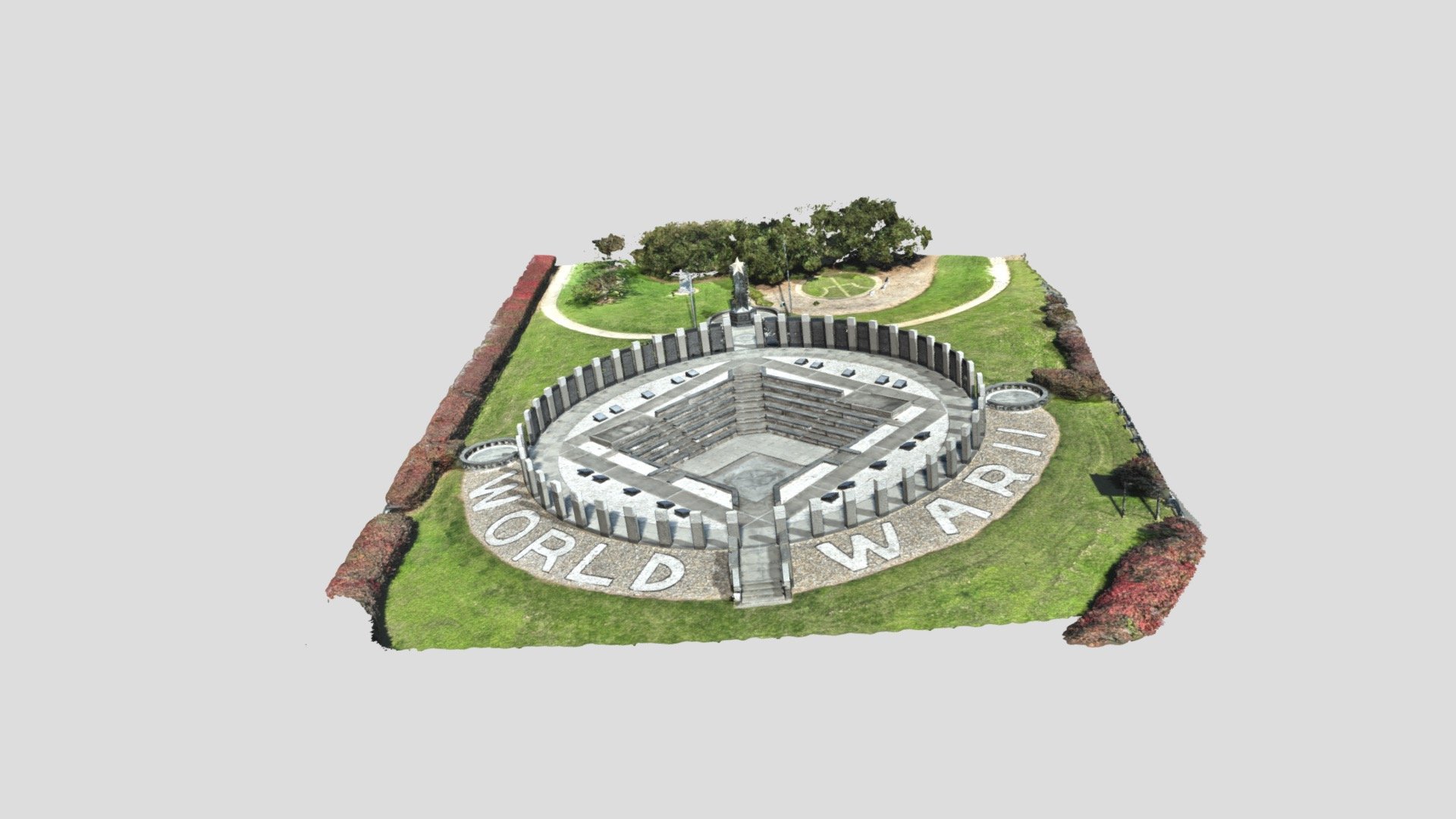 WW2 Memorial Annapolis - 3D model by Mid-Atlantic Aerial (@dmbuttsva ...