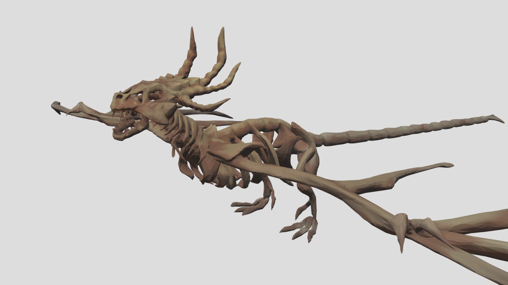Dragon Viserion - 3D model by Kaiquefaraway (@kaiquefaraway-5b7c1c ...