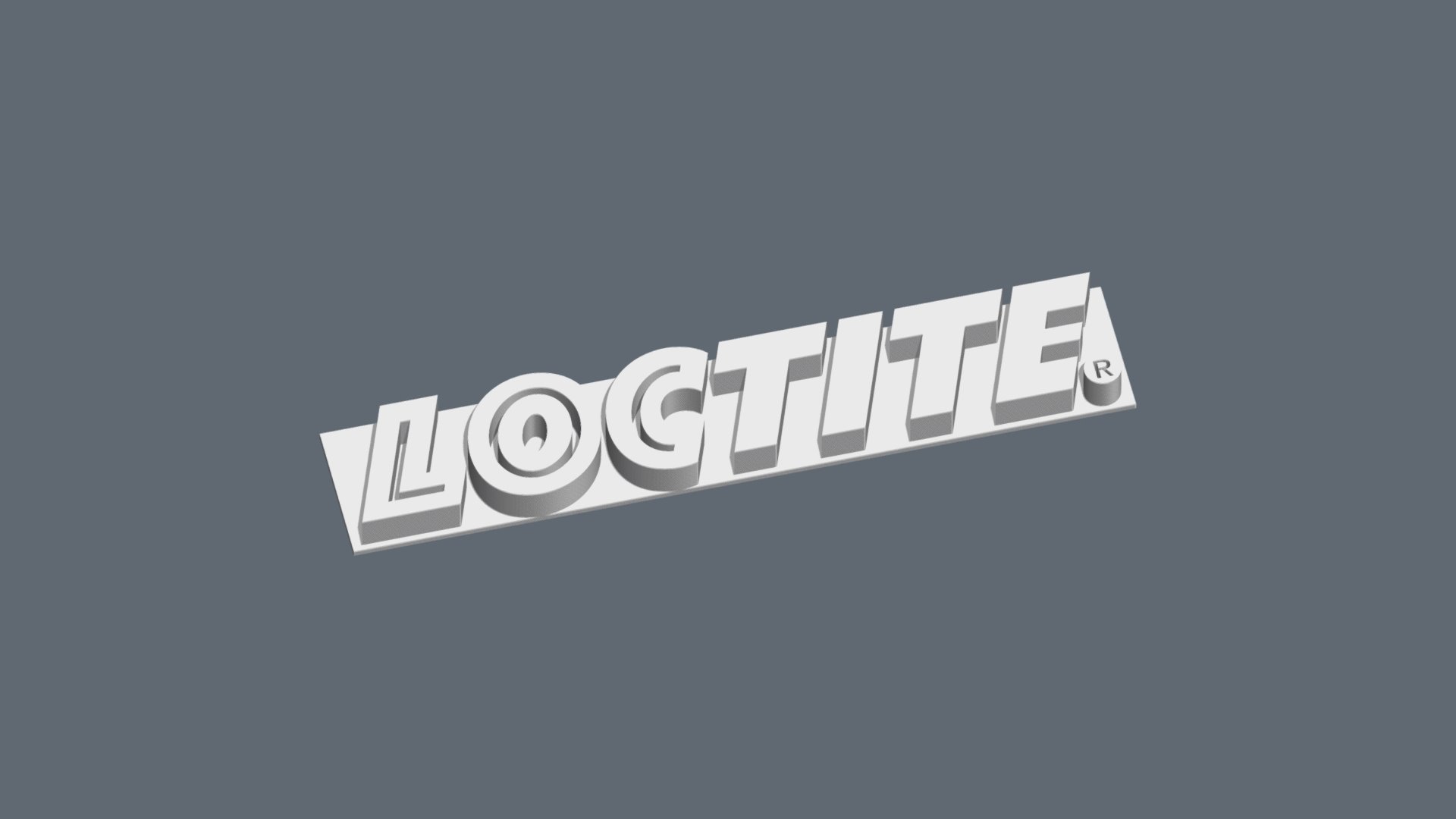 LOCTITE Logo - 3D model by aya_henkel [11ea402] - Sketchfab