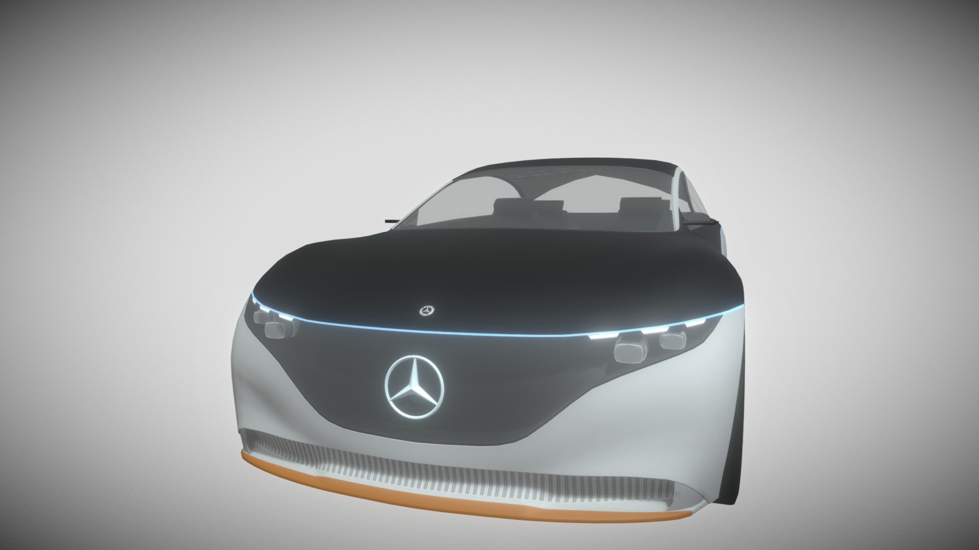 Mercedes- Benz Vision EQS - Download Free 3D model by JUSTGAME [11eabc8 ...