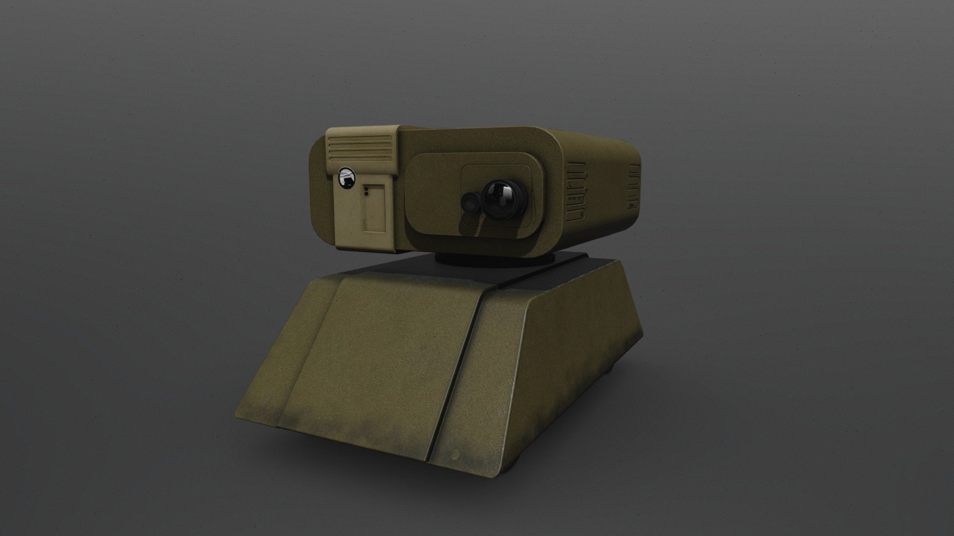 Surveying Robot - 3D model by izzint [11eac1c] - Sketchfab