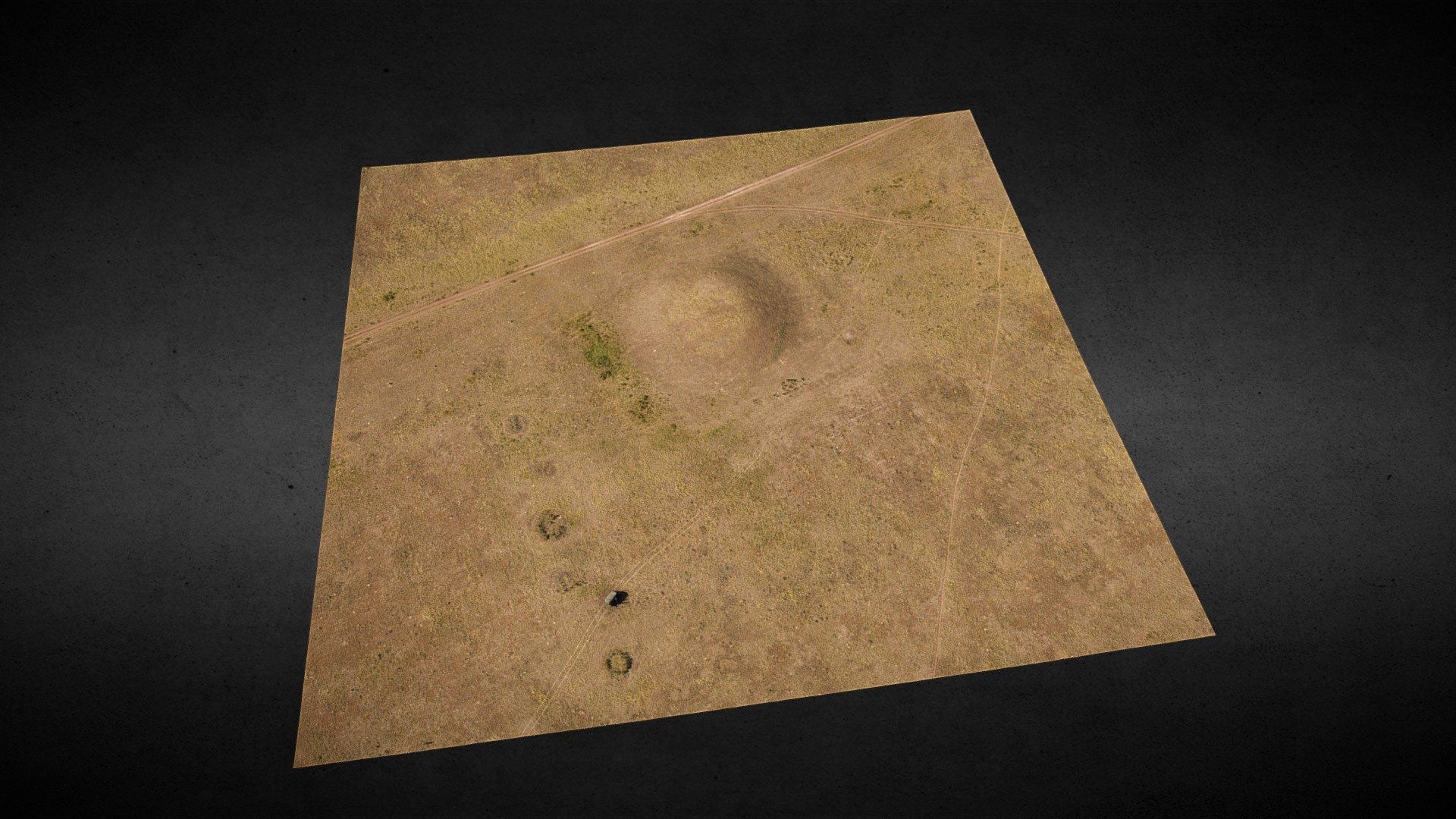Tumulus Arzhan #2, Tuva, Russia - 3D model by Fabrice Monna (@Fabrice ...