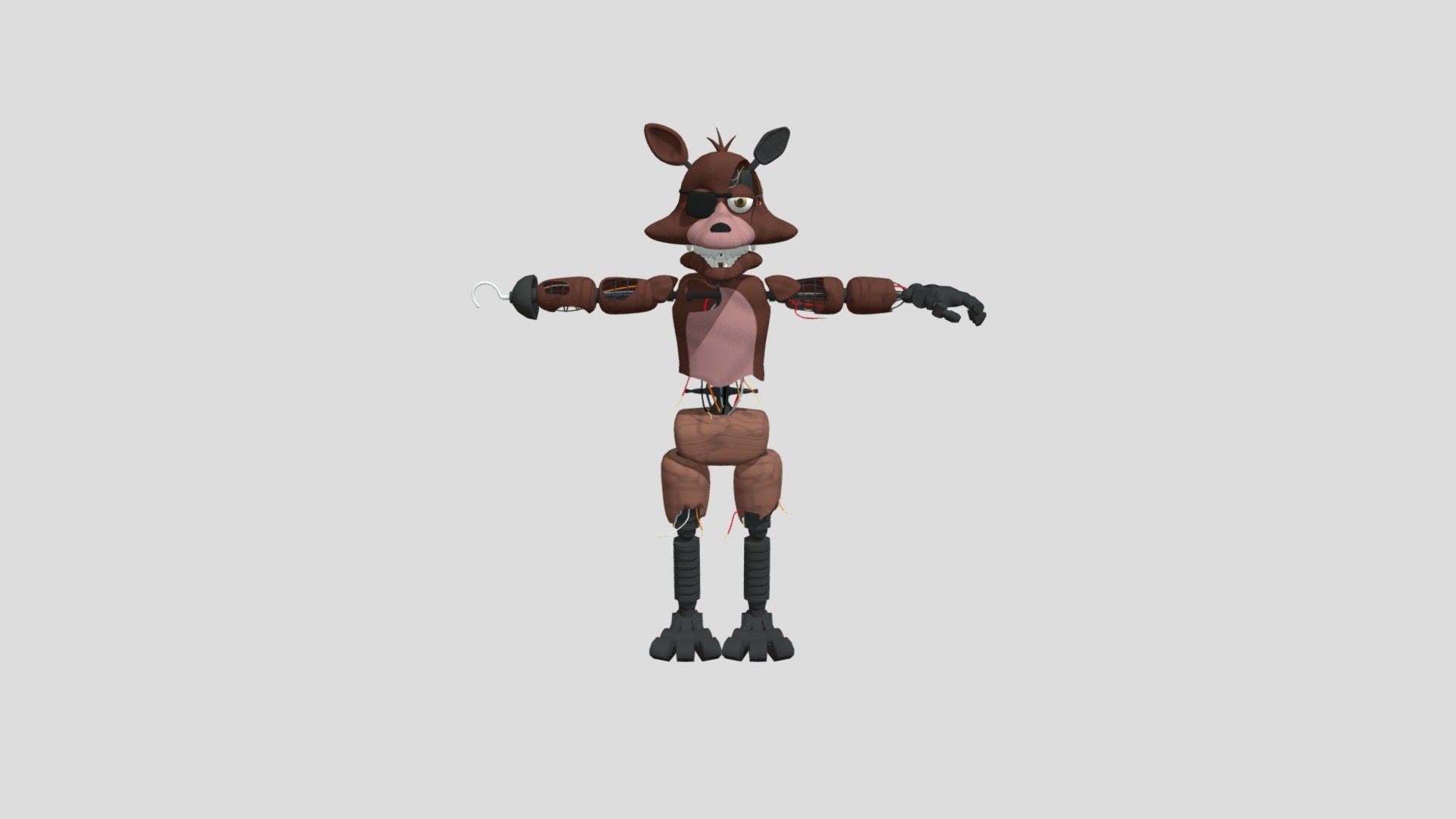 Splinks Withered Foxy FNAFSFM1 - Download Free 3D model by kamdezbroz ...