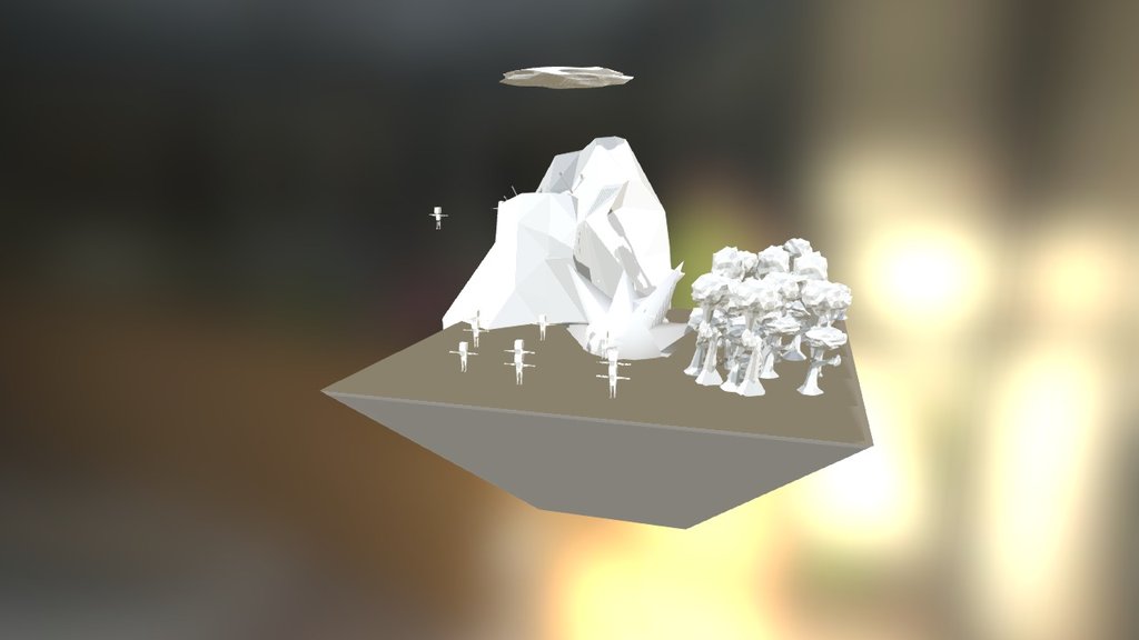 Floating World - 3D model by William Zarek (@bugbilly) [11edefe ...