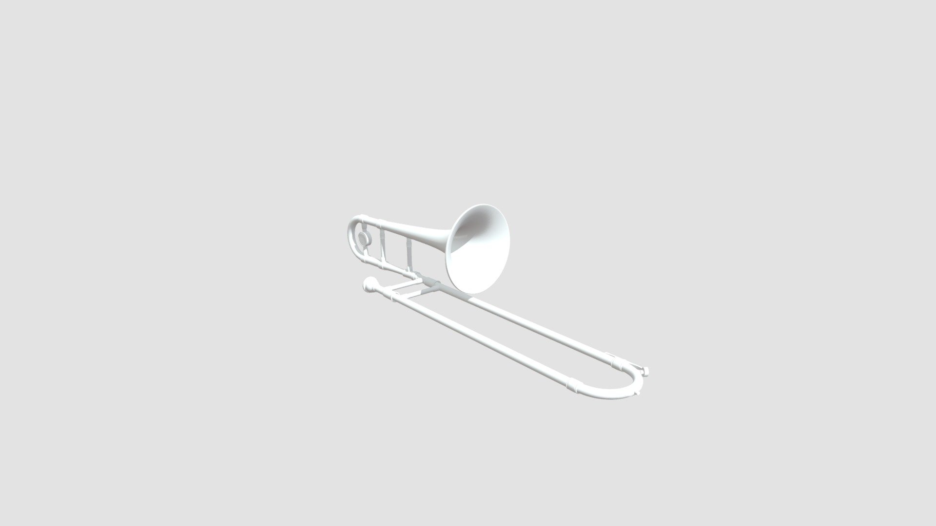 Trombone - Buy Royalty Free 3D model by Evermotion [11ee0f0 ...