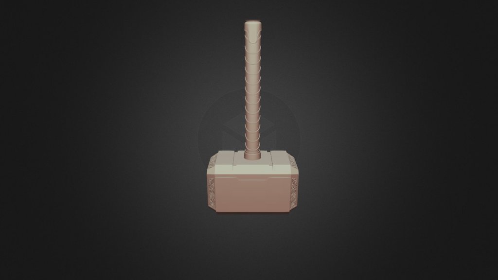 Thor's Mjolnir 3d - 3D model by Stoinercraft (@furkanshieldd) [11eff8c ...