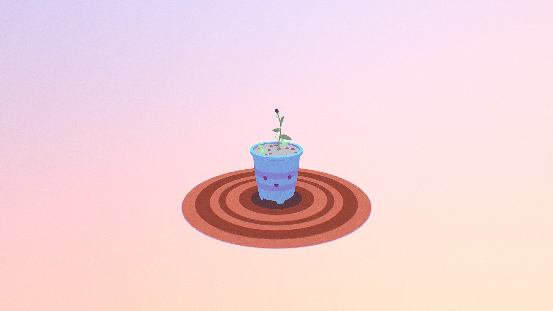 An excited sprout! - 3D model by shin_wallace1 [11f0e7d] - Sketchfab