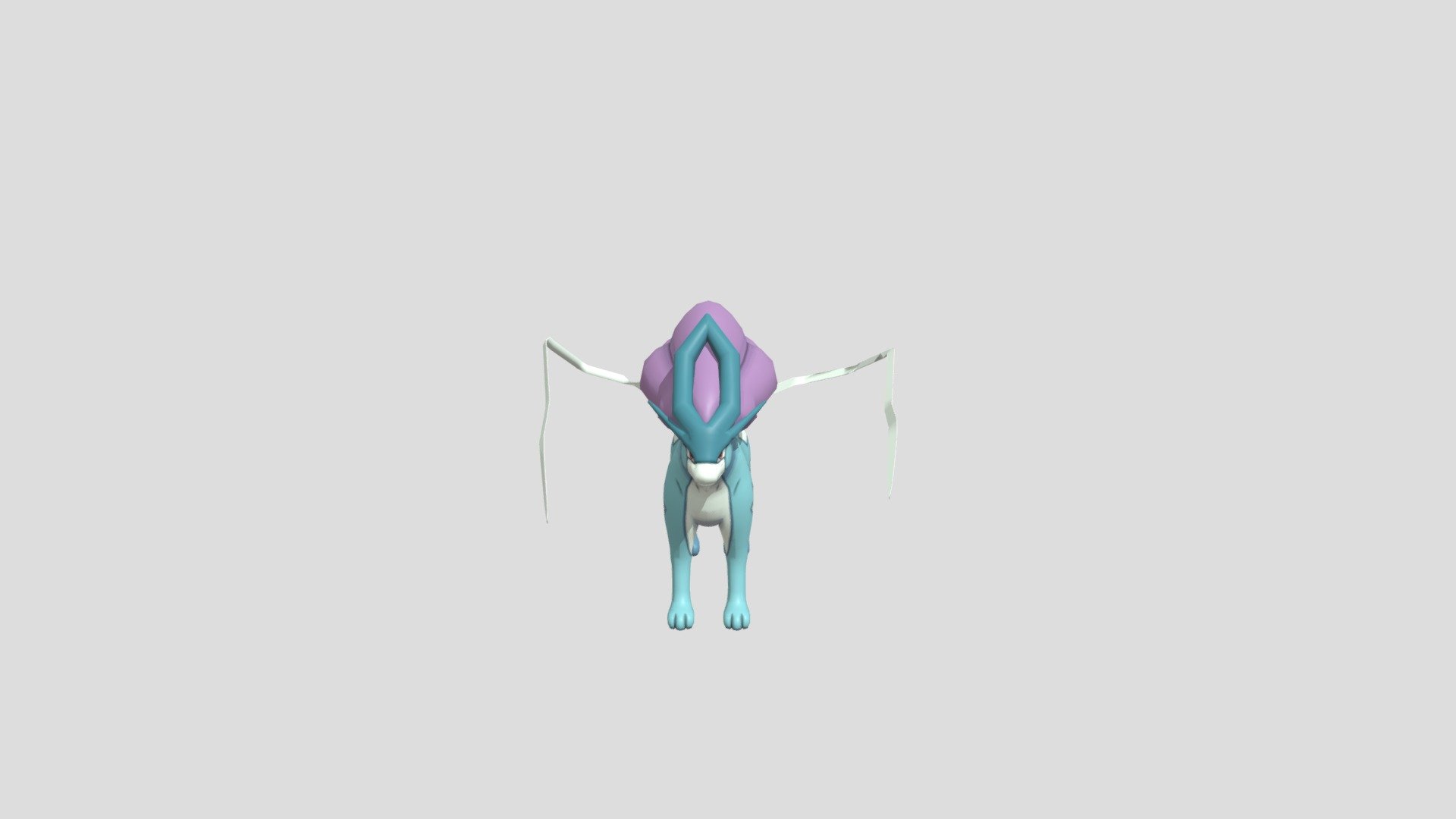 Suicune Rig - 3D model by mattferi [11f188f] - Sketchfab