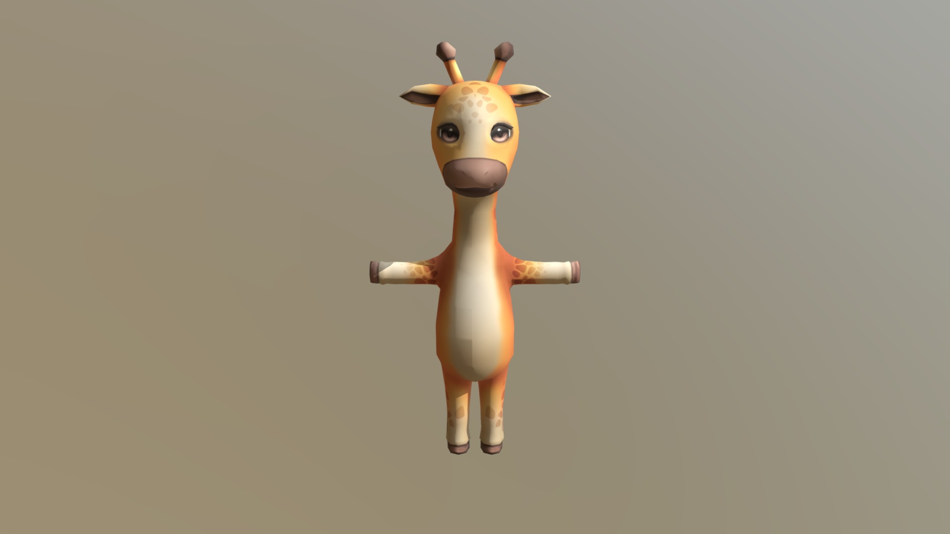 Giraffe - Buy Royalty Free 3D model by thebome [11f29ce] - Sketchfab Store