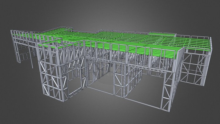 Steel-frame 3D models - Sketchfab